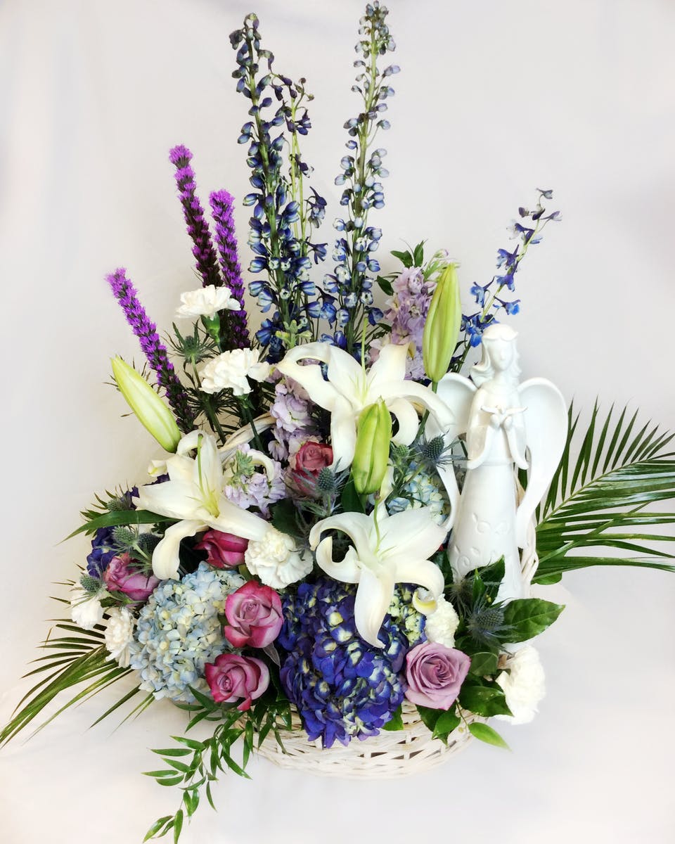 Angel Wings Basket | Port Charlotte (FL) Flower Delivery | Port ...