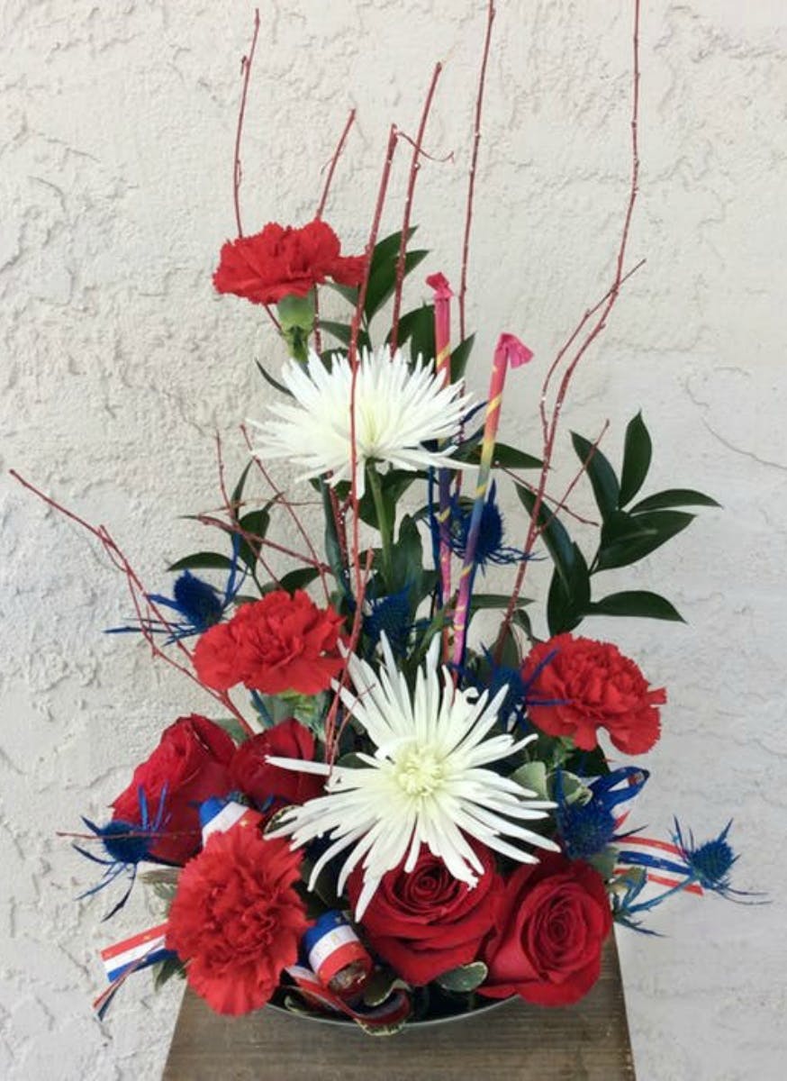 Firecracker Bouquet | Port Charlotte (FL) Flower Delivery | Port ...