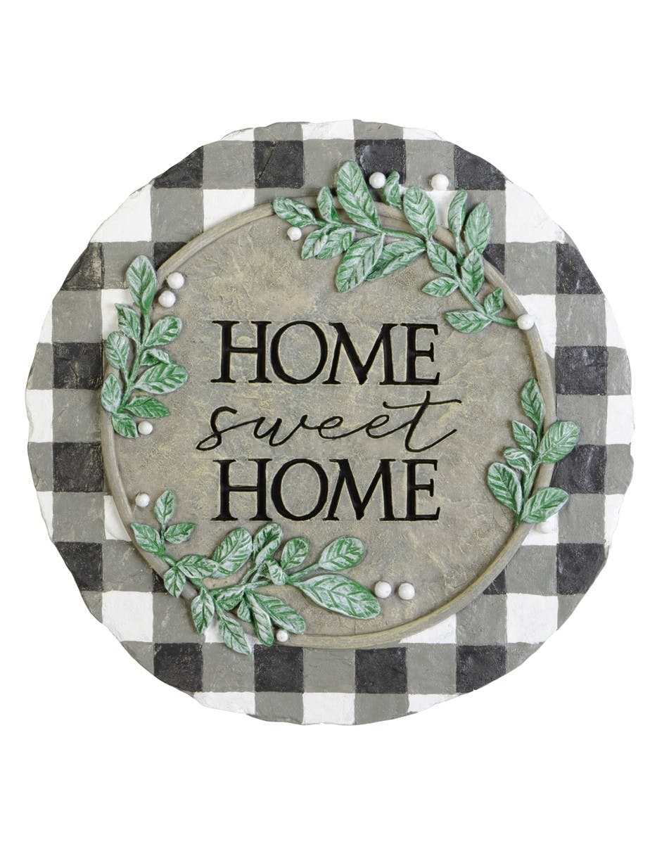 Home Sweet Home Garden Stone | Garden Stepping Stones | Patio and ...